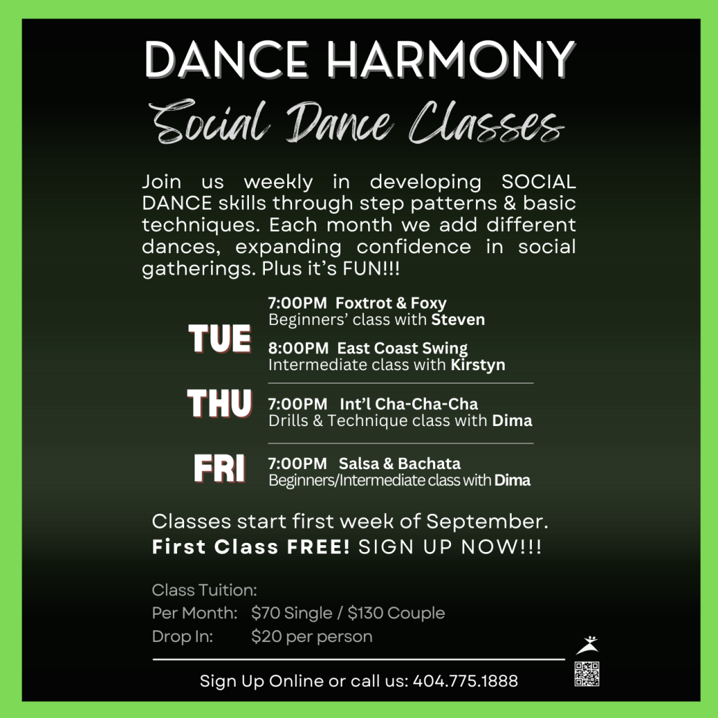 Atlanta Ballroom Dance | Best Dance Classes & Lessons in Alpharetta